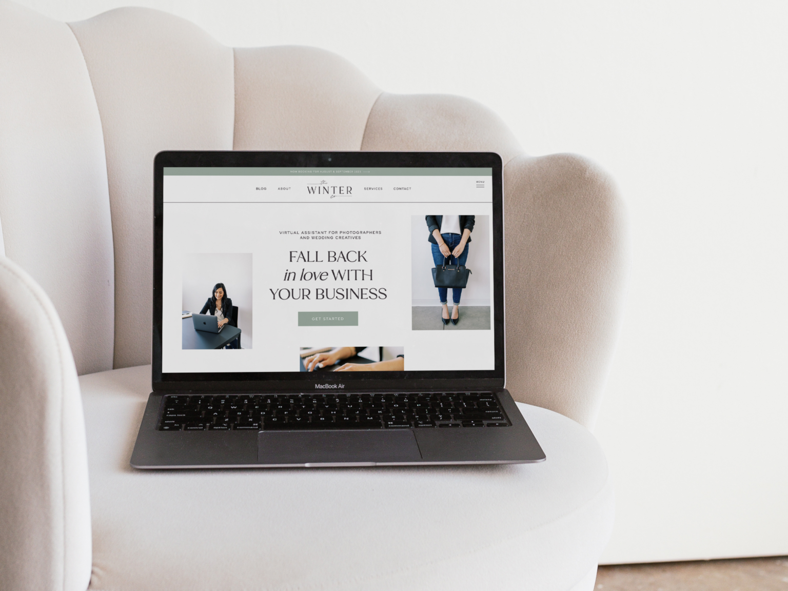 Virtual Assistant Website: The Winter Co - vineyardcreativeco.com