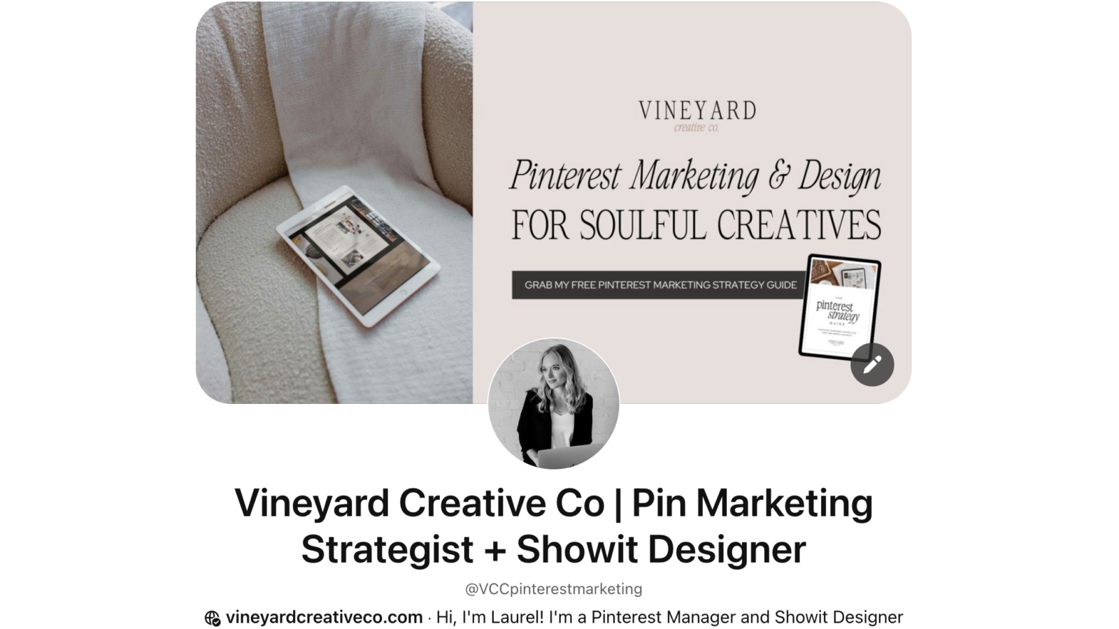 Pinterest Marketing for Brand & Web Designers - vineyardcreativeco.com
